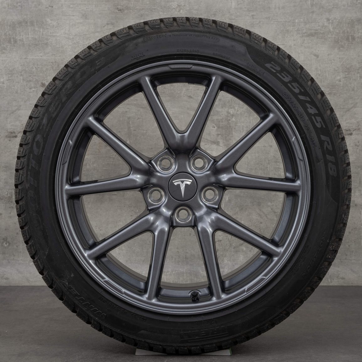 Original Tesla Model 3 Felgen 18 Zoll - 1044221-00-C