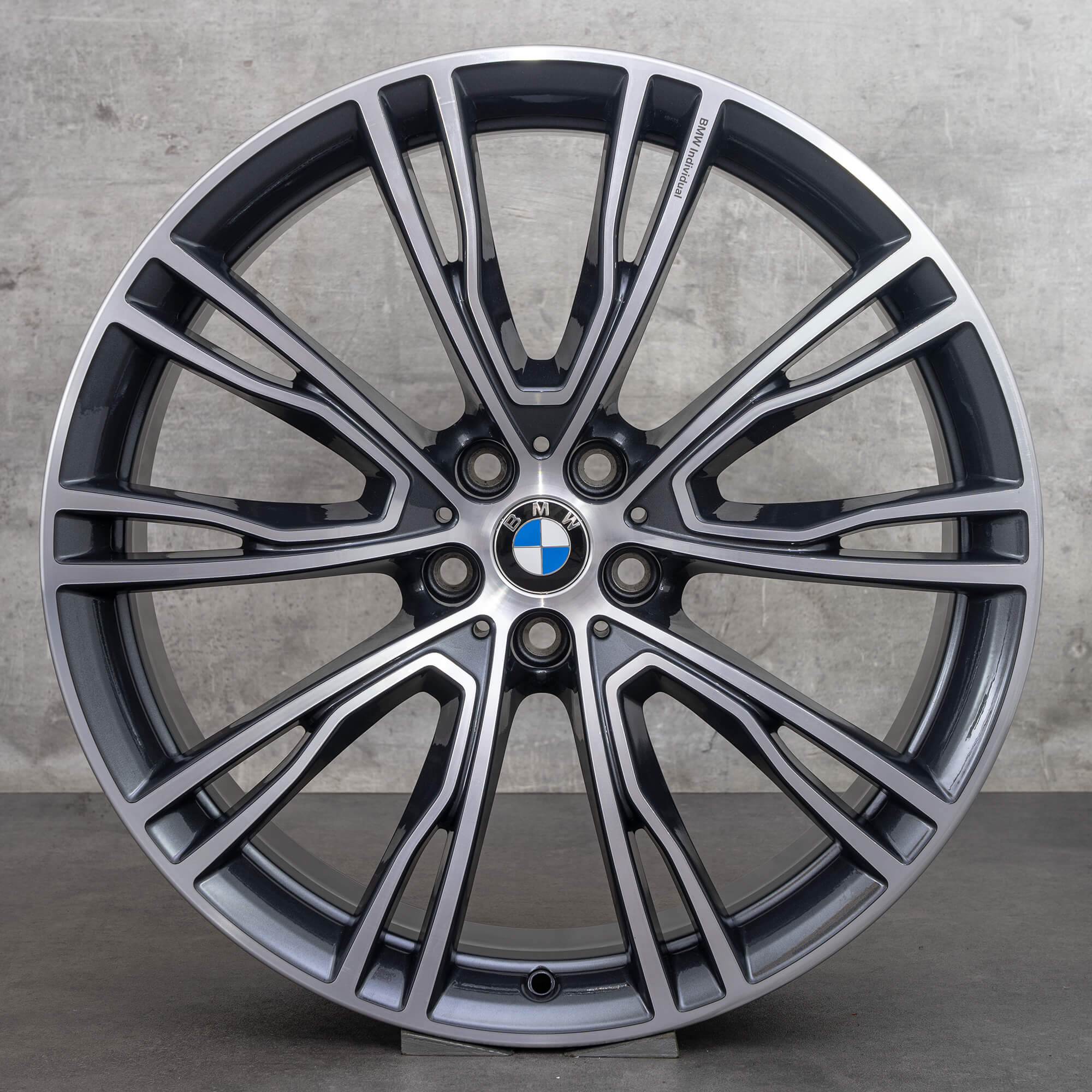 Original BMW Individual V-Speiche 726i X3 Felgen 21 Zoll - 8043670 ...