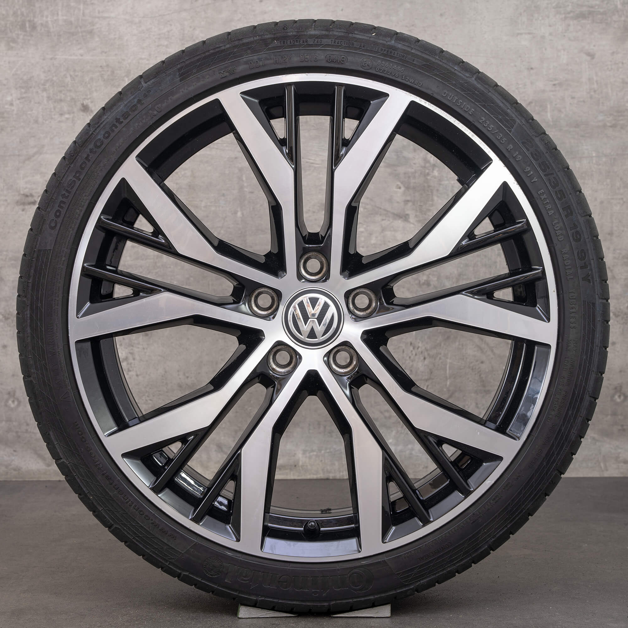 Original VW Twinspoke 5G0071499 Golf Felgen 19 Zoll - 5G0071499